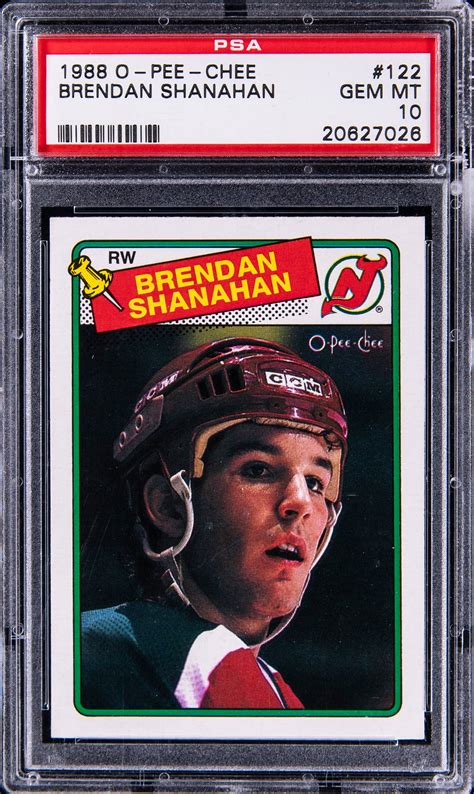 Brendan Shanahan 1988 O Pee Chee 122 Base Price Guide Sports Card