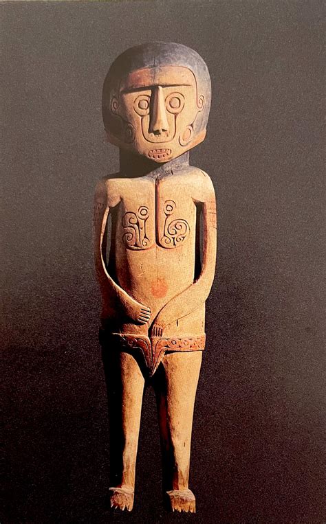 The 117 Year Old Orphan Bosher Massim Figure Valentine Museum