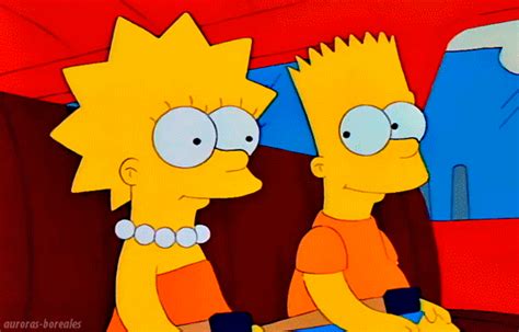 Auroras Boreales Lisa And Maggie Simpson Lisa And Bart Simpson The