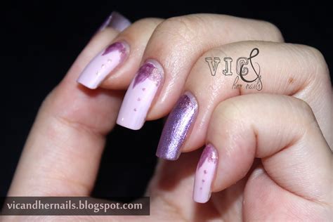 Vic And Her Nails 31 Day Challenge 2013 Day 6 Violet Nails