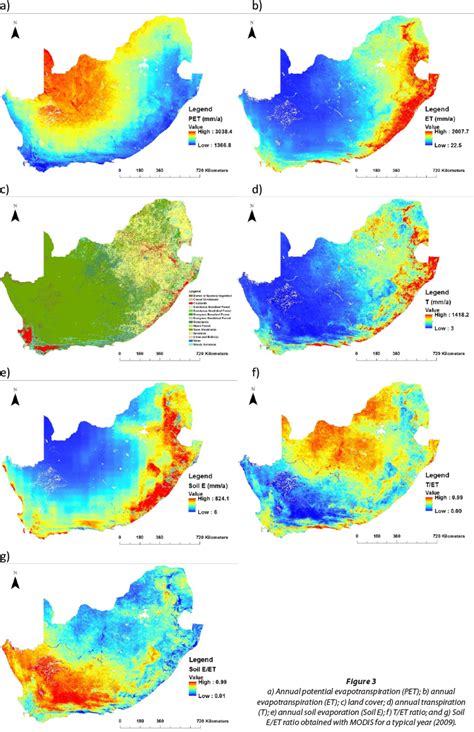 Dynamics Of Modis Evapotranspiration In South Africa