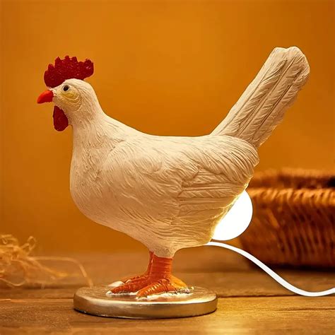 Home A Lifelike Chicken Egg Lamp 3d Led Night Light Temu