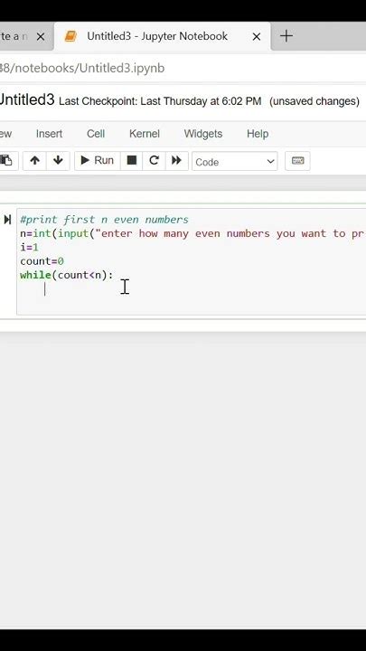 Print First N Even Numbers Coding Write Python Program Print Code Youtube