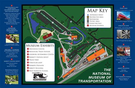 Museum Park Map Archives National Museum Of Transportation