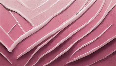 Trending Wall Texture Design Pattern Of Pink Paint With Comb And