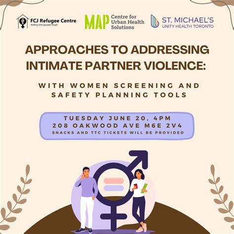 Workshop Approaches To Addressing Intimate Partner Violence Fcj Refugee Centre