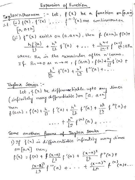 Expansion Of Functions Pdf
