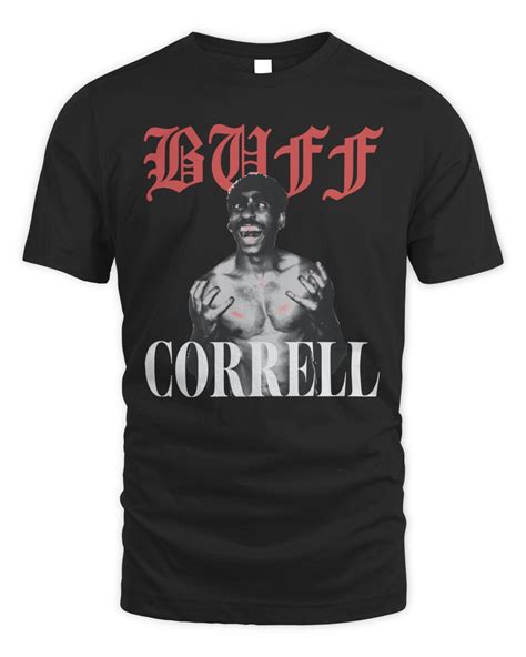 Shopee X Buff Correll T Shirt Screaming Buff Correll