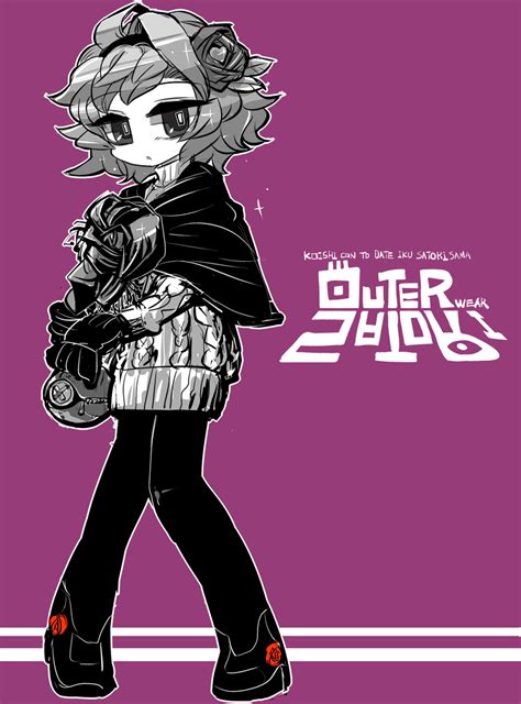 Safebooru 1girl Alternate Costume Cape Contemporary Engrish Eyeball
