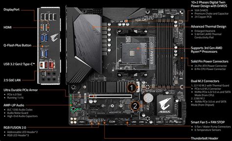 Gigabyte B550M AORUS Pro-P Rev-1-0 | Μητρικές Κάρτες | Msystems