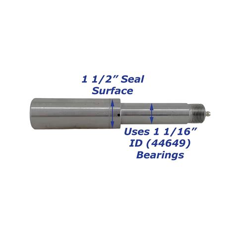 Trailer Spindle Bt16 For 1 1 16 Bearings 2 000 Lb Axles Acc