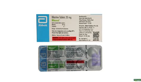 Buy Bilazest 20mg 10 Tablets Online At Best Prices Wellness Forever