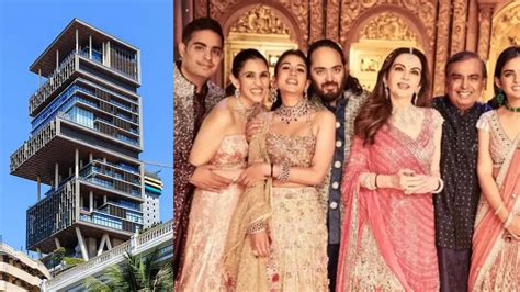 Before Antilia Mukesh Ambani Nita Ambani Akash Isha And Anant Ambani