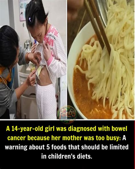 Blogtamsu A 14 Year Old Girl Was Diagnosed With Bowel Cancer Because