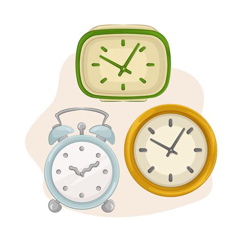 Illustration Of Clock 44298830 Vector Art At Vecteezy
