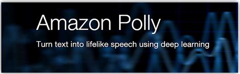 amazon polly text to speech slideshare