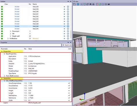 Open Bim Quantities Parameter Table Cype