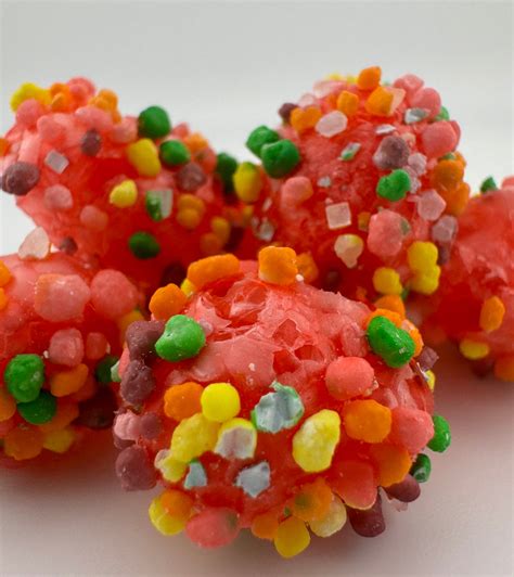 Freeze Dried Rainbow Nerd Clusters Sweet As Fudge