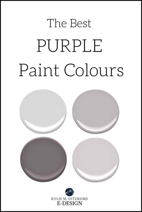 The 9 Best Benjamin Moore Purple Paint Colours And Undertones