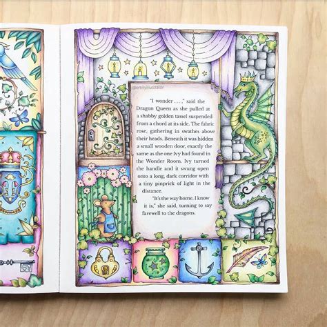 Emily Illustrator On Instagram Finished Both Pages Together In My Stories Johannabasford