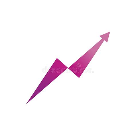 Arrow Ilustration Logo Vector Template Stock Vector Illustration Of Arrow Corporate 376297595