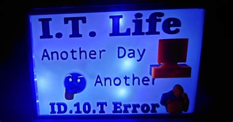 It Life Id10t Error By Tezlakoilz Download Free Stl Model