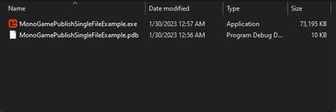 Building With Publishsinglefile On 381 Doesnt Create A Single