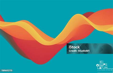 현대 그라데이션 색상 추상 물결 모양 배경입니다 트렌디 한 액체 디자인 모션 사운드 웨이브 배너 전단지 및 프리젠 테이션을위한