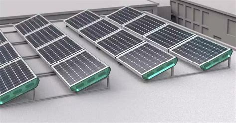 Solar Panels Of Solhyd Project Generate Renewable Energy From