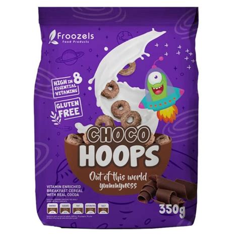 Froozels Choco Hoops 350g Best Before