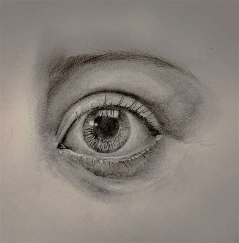 How To Draw A Realistic Eye Step By Step With Pencil