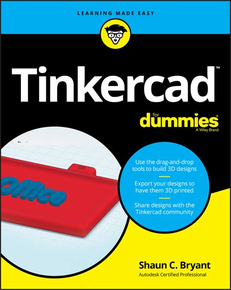Tinkercad For Dummies Book Dummies