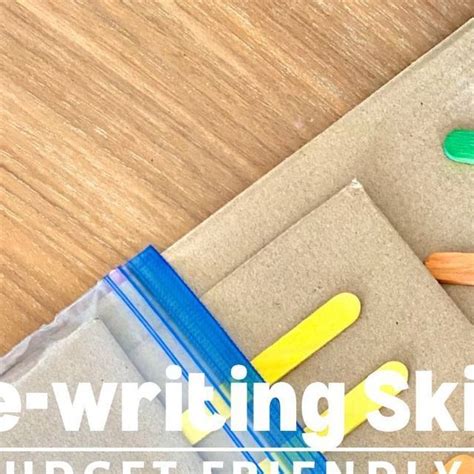 Fun Popsicle Stick Patterns For Pre Writing Skills