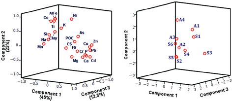 Three Dimensional Representation Of Pca For The Three Main Components