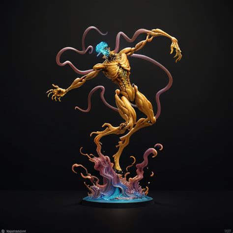 Matte Background Diffuse Vapor Thermal Imaging Extra Limbs Faience Tilt