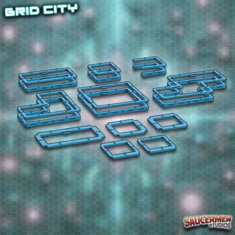 Grid City Campaign Myminifactory