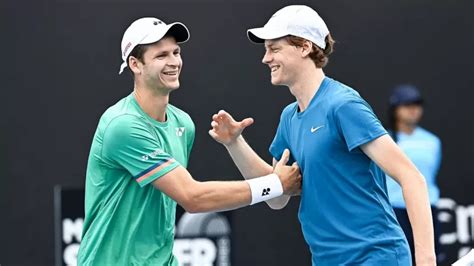Hubert Hurkacz Speaks Highly Of Jannik Sinner Following Routine Dubai Win