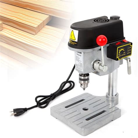 Portable Drill Press Electric Mini Drill Press Bench Small Benchtop