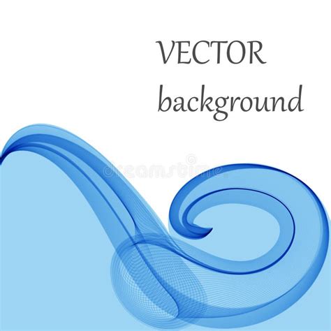 Abstract Color Wave Vector Curve Line Dynamic Flow Stock Vector Illustration Of Business