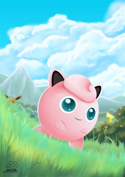 Commission Jigglypuff By Arrowdark On Deviantart