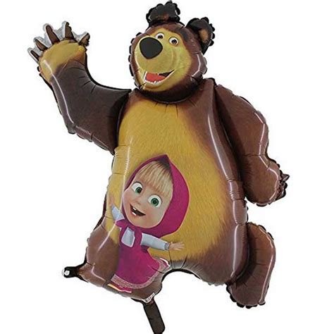 Maša I Meda Veliki Folija Balon • Baloni Balon Shop