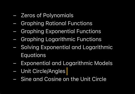 Online Course High School Precalculus Homework Help Resource