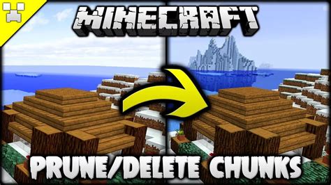 How To Delete Minecraft Chunks Without Mcedit Youtube