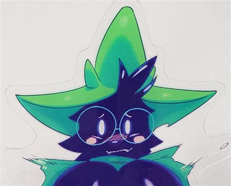 Female Ralsei 6 Double Sided Acrylic Standee Etsy