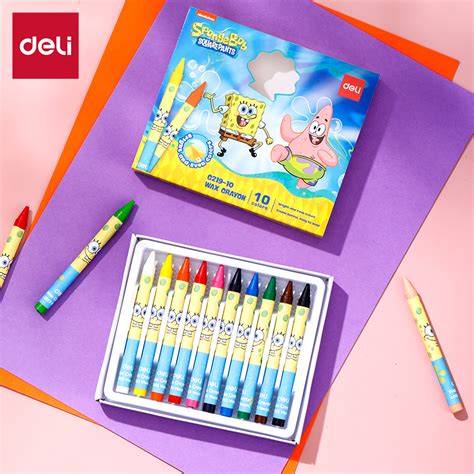 Deli Unleash Your Creativity With The Deli Ec219 Wax Crayons