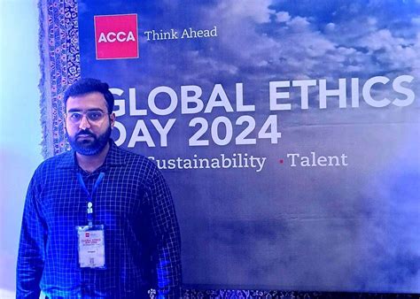Allamaiqbal Globalethicsday2024 Acca Sustainability Ethicsinbusiness Networking