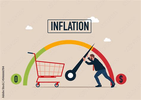 Businessman Is Trying To Keep Meter From Maximum Values Regulates