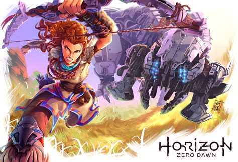 Horizon Zero Dawn 4k Fanart Wallpaperhd Games Wallpapers4k Wallpapers