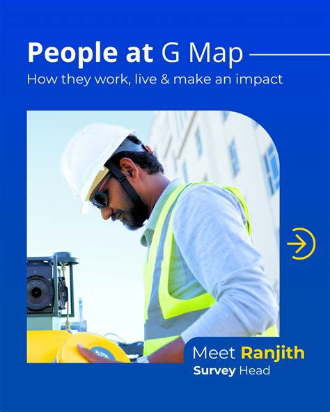 Meet Renjith Babu Our Survey Head He Leads Our Field Team Making Sure… G Map