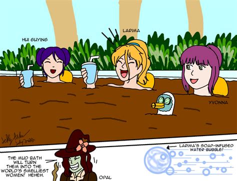 Summer Art Trade Cooling Off In A Mud Bath By Sailorenergy On Deviantart